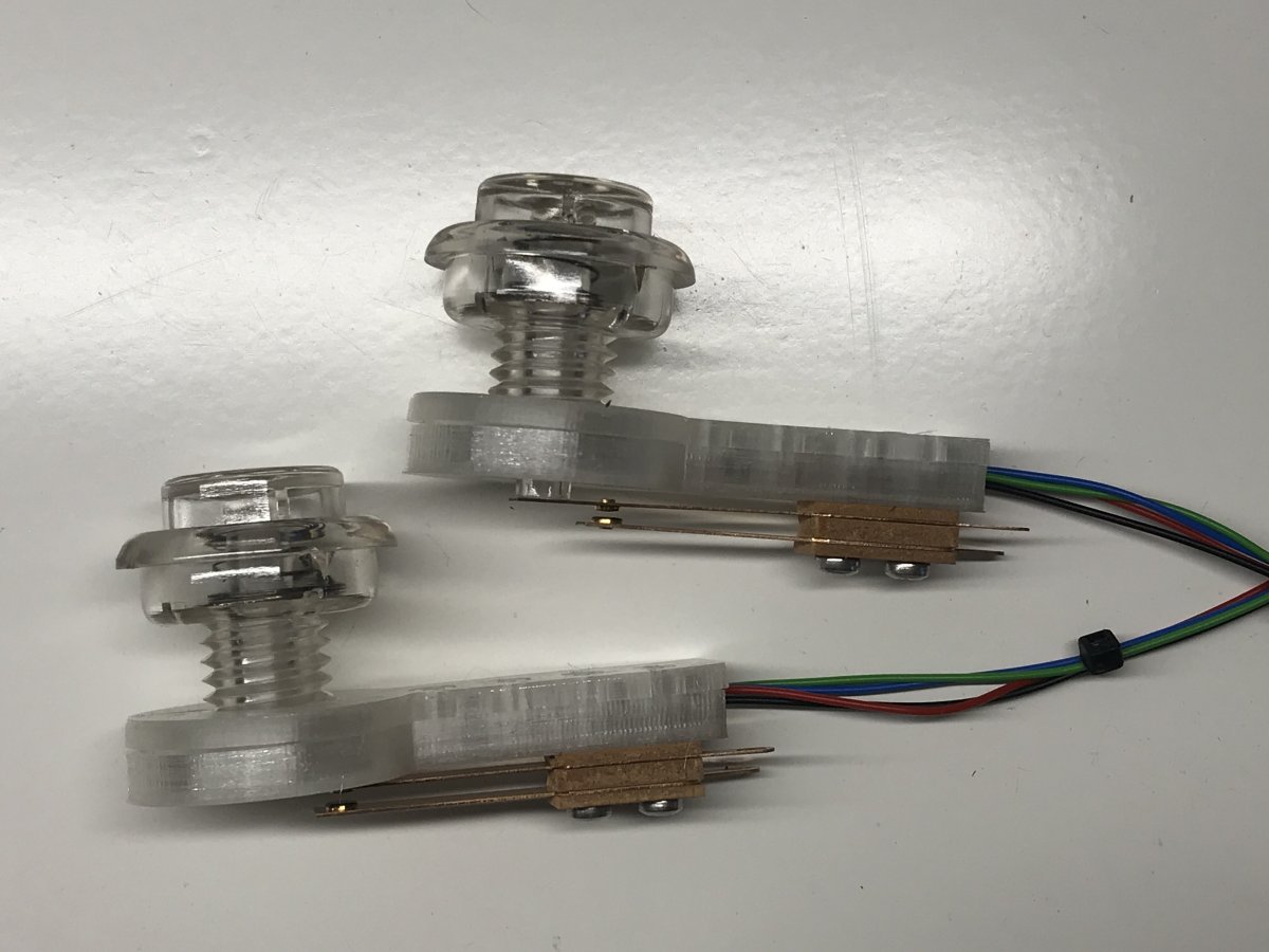 RGB Pinball Buttons for Virtual Pinballs, 25,00